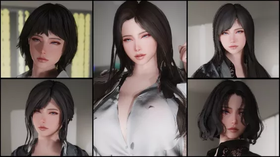 Vania - High Poly Head Imperial SMP Hair Follower ESPFE フォロワー - Skyrim ...