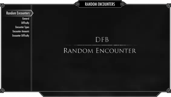 DFB - Random Encounters SSE - MCM 日本語化対応 ゲームプレイ - Skyrim Special ...
