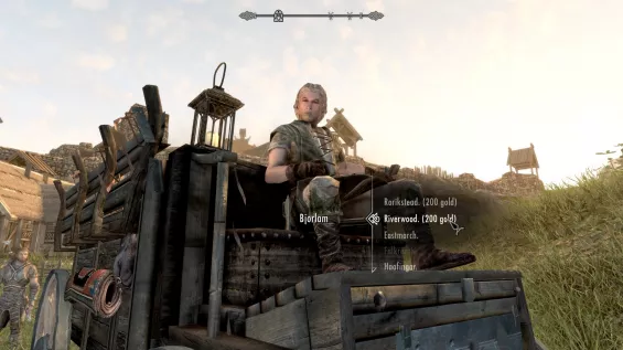Carriage and Ferry Travel Overhaul - For The Rich オーバーホール - Skyrim ...