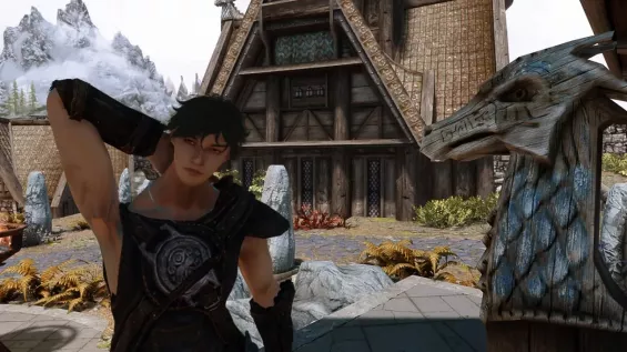 Rhys - a high poly male wood elf standalone follower (ESPFE) フォロワー ...