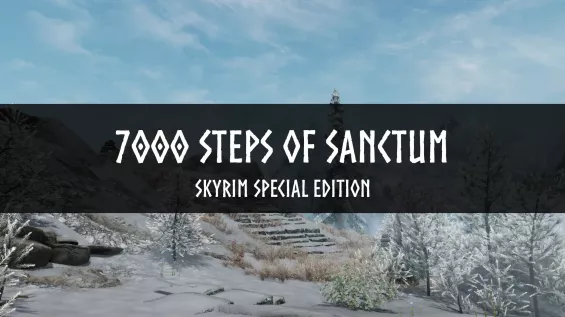 7000 Steps of Sanctum 場所 - バニラ - Skyrim Special Edition Mod データベース MOD ...