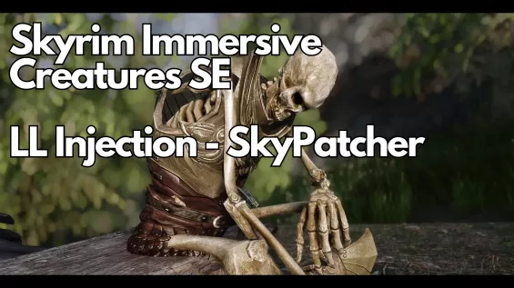 Skyrim Immersive Creatures SE - LL Injection - SkyPatcher クリーチャー・騎乗 ...