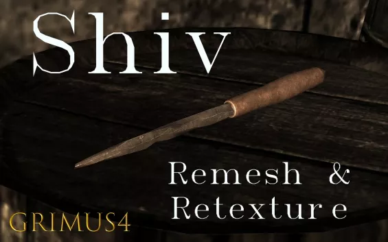 Grimus4's Shiv Remesh And Retexture 2K モデル・テクスチャ - Skyrim Special ...