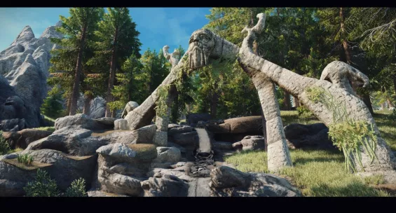 Lore Friendly Evergreen Grove 環境 - Skyrim Special Edition Mod データベース ...