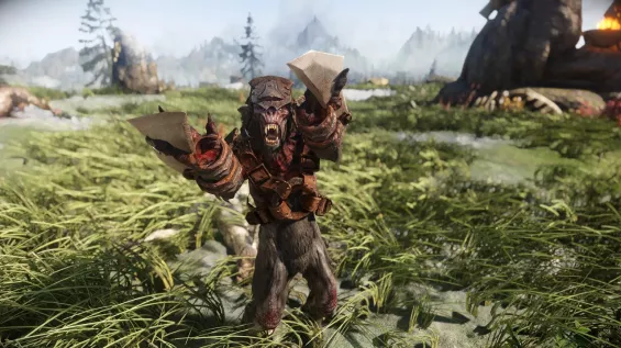 Troll - Humanoid Replacer クリーチャー・騎乗 - Skyrim Special Edition Mod データベース ...