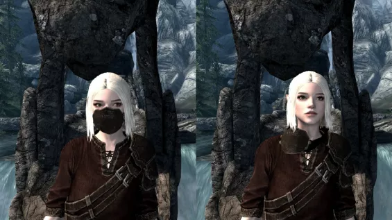 Adventurers Mask (With Helmet Toggle 2 support) 服・アクセサリー - Skyrim ...