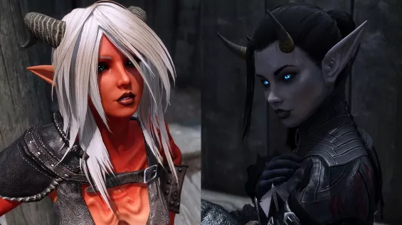 Astra n Lilith - Dremora Succubus Sisters - Followers n RM Presets ...