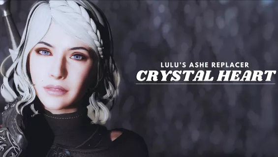 Crystal Heart - Lulu's Ashe Replacer NPC - Skyrim Special Edition Mod ...