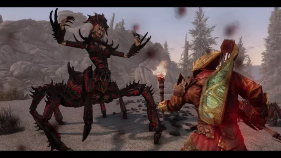 Widow Daedra- Mihail Monsters and Animals (SE-AE) (''spider daedra ...