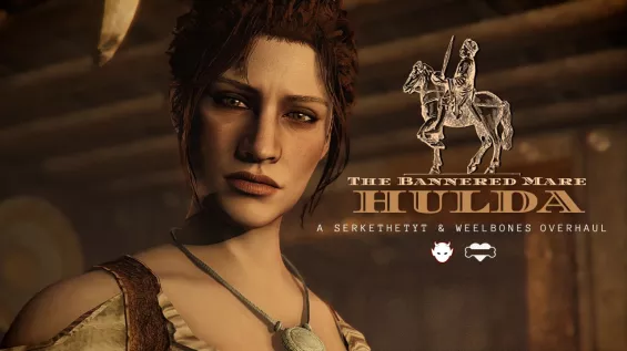 Hulda - SHWB's Overhaul NPC - Skyrim Special Edition Mod データベース MOD紹介 ...