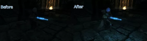 Brisingr emits light グラフィックス - Skyrim Special Edition Mod データベース MOD紹介 ...