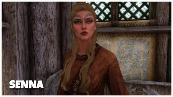 Senna Female Breton Priestess Of Dibella Follower フォロワー - Skyrim ...