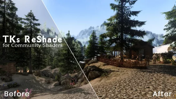 TKs ReShade for Community Shaders ENB＆ReShadeプリセット - Skyrim Special ...