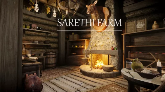Tem's Houses - Sarethi Farm 都市・町・村・集落 - Skyrim Special Edition Mod ...