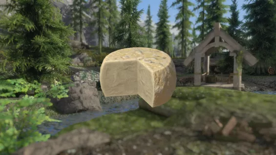 KGA Goat Cheese PBR モデル・テクスチャ - Skyrim Special Edition Mod データベース MOD紹介 ...
