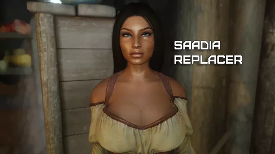 Hxrlaw - Saadia Replacer and Preset NPC - Skyrim Special Edition Mod データベース MOD紹介・まとめサイト