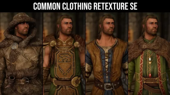 Common Clothing Retexture SE モデル・テクスチャ - Skyrim Special Edition Mod ...