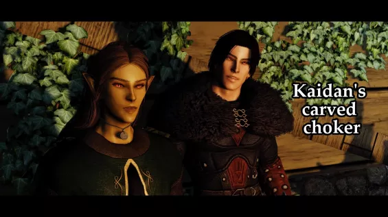Kaidan's carved choker 服・アクセサリー - Skyrim Special Edition Mod データベース MOD ...