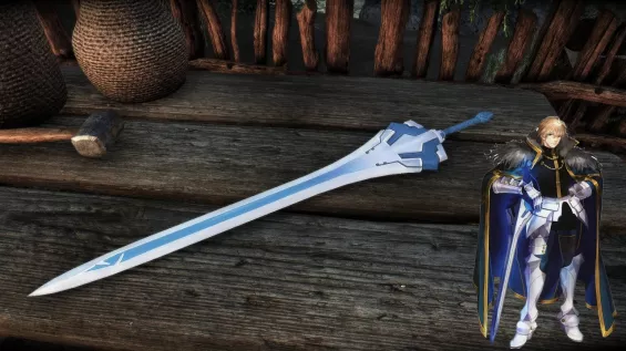 Fate Excalibur Galatine 武器 - Skyrim Special Edition Mod データベース MOD紹介・まとめサイト