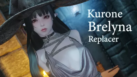 Kurone Brelyna Replacer フォロワー - Skyrim Special Edition Mod データベース MOD紹介 ...