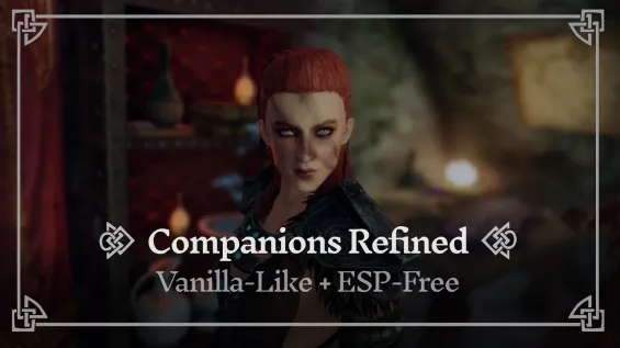 Companions Refined - Vanilla-like ESP-less replacer NPC - Skyrim ...