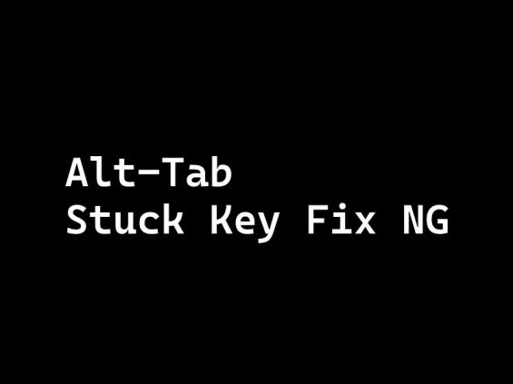 Alt-Tab Stuck Key Fix NG バグフィックス - Skyrim Special Edition Mod データベース ...