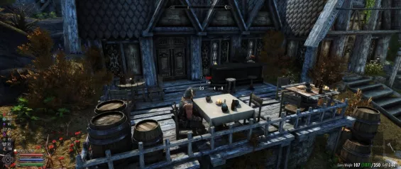 Whiterun Utside inn Terrac オーバーホール - Skyrim Special Edition Mod データベース ...