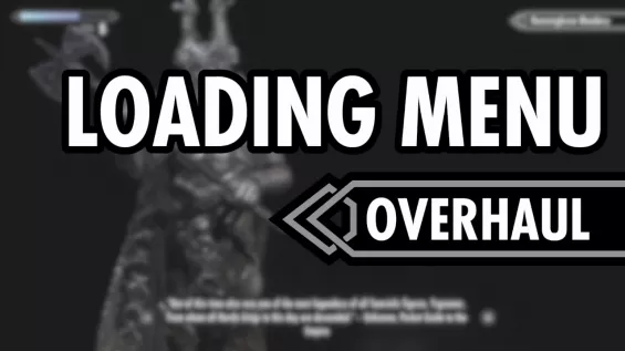 Loading Menu Overhaul インターフェース - Skyrim Special Edition Mod データベース MOD ...