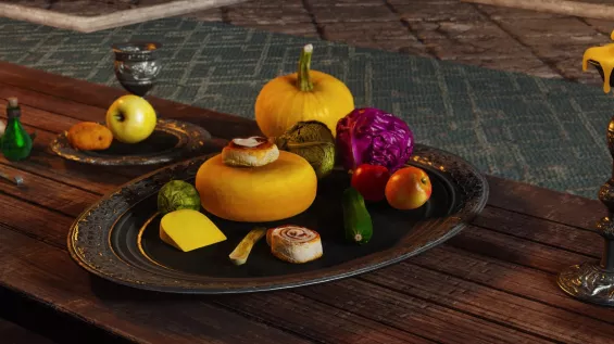 Skyrim Food Expansion - True Replacer - Model Swapper モデル・テクスチャ ...