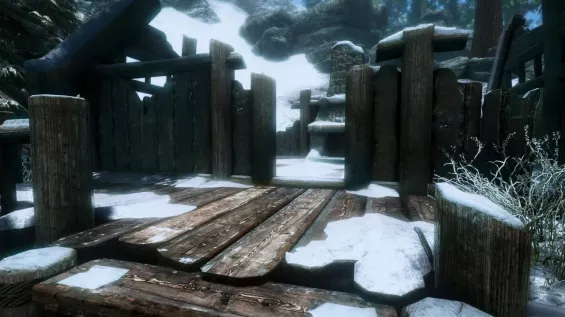 NO SNOW UNDER THE ROOF FIXES バグフィックス - Skyrim Special Edition Mod ...