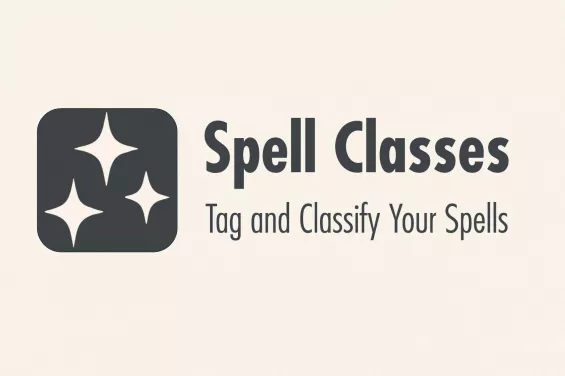 Spell Classes リソース・チュートリアル - Skyrim Special Edition Mod データベース MOD紹介・まとめサイト