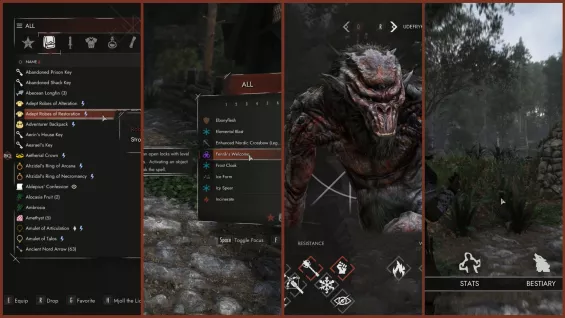 Oathvein UI インターフェース - Skyrim Special Edition Mod データベース MOD紹介・まとめサイト