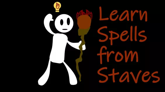 Learn Spells From Staves 魔法 - ゲームプレイ - Skyrim Special Edition Mod ...