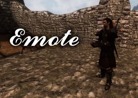 Emote 日本語化対応 モーション - Skyrim Special Edition Mod データベース MOD紹介・まとめサイト