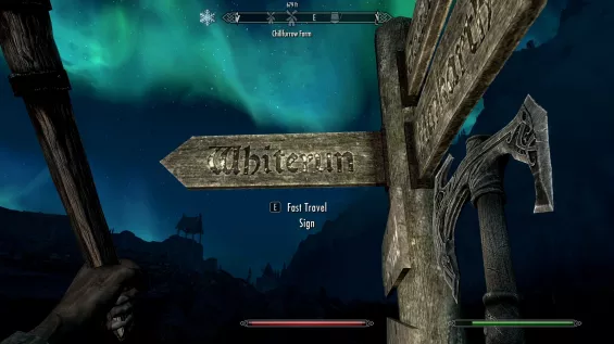Witcher Survival Road Sign Fast Travel (SKSE) その他 - Skyrim Special ...