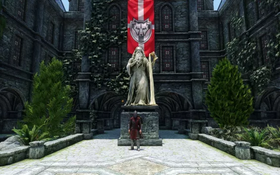 Solitude - Courtyard of Stendarr アイテム - 世界 - Skyrim Special Edition Mod ...