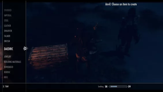 SkyUI - Vanilla Crafting menu インターフェース - Skyrim Special Edition Mod ...