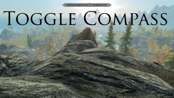 Toggle Compass インターフェース - Skyrim Special Edition Mod データベース MOD紹介・まとめサイト