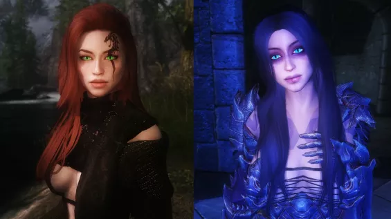 Akena and Diala - Standalone Followers フォロワー - Skyrim Special Edition ...