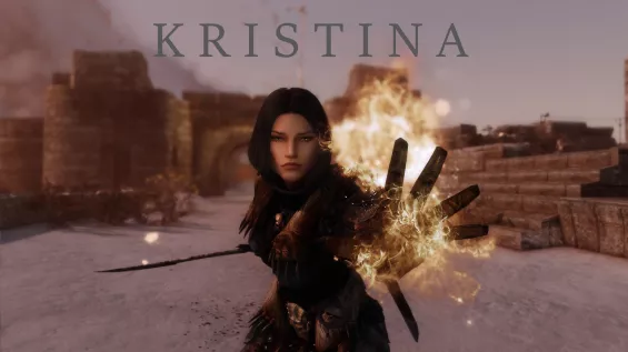 Kristina Standalone Follower フォロワー - Skyrim Special Edition Mod データベース ...
