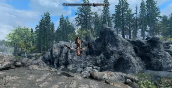 Momo Acrobatic Jump SSE モーション - Skyrim Special Edition Mod データベース MOD紹介 ...