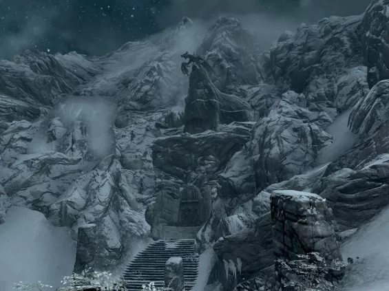 Mount Anthor Dragon Fix バグフィックス - Skyrim Special Edition Mod データベース MOD ...