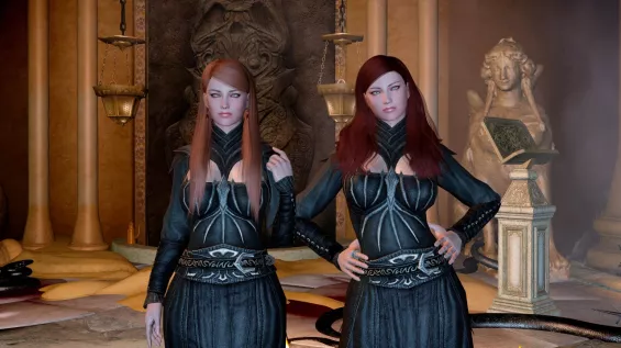 Mariana and Laura Vampire Followers CBBE 3BA-CBBE-DEfault Body ESP-FE ...