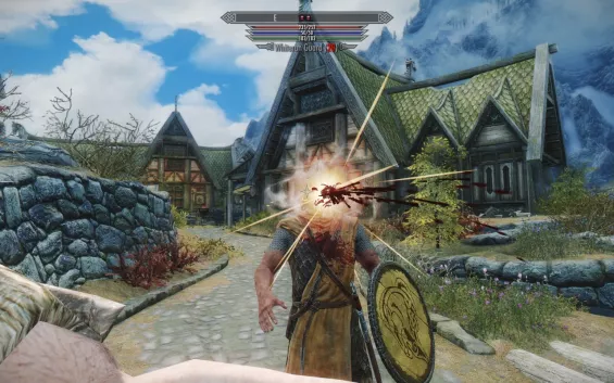 Hit FX グラフィックス - Skyrim Special Edition Mod データベース MOD紹介・まとめサイト