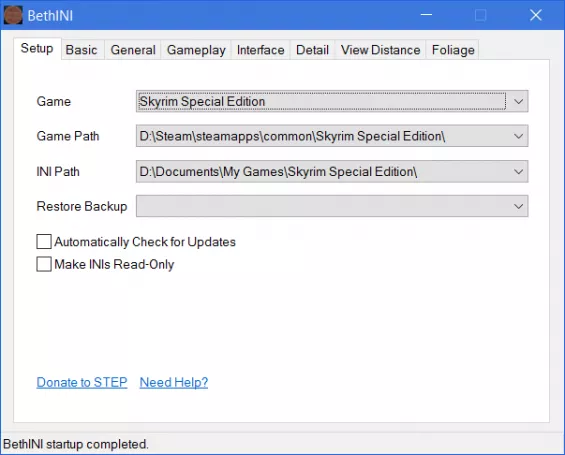 BethINI ユーティリティ - Skyrim Special Edition Mod データベース MOD紹介・まとめサイト