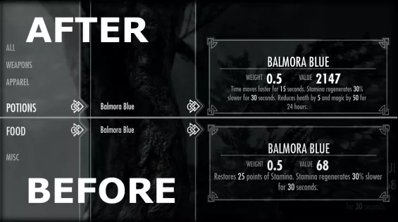 Skooma Overdose 錬金術 - Skyrim Special Edition Mod データベース MOD紹介・まとめサイト