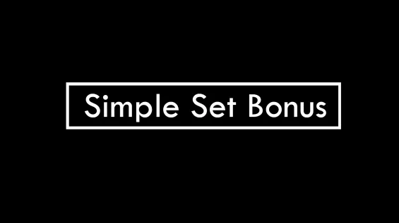 Simple Set Bonus 日本語化対応 鎧・アーマー - Skyrim Special Edition Mod データベース MOD ...