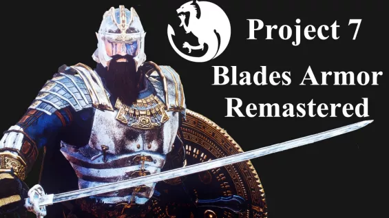 Project 7 - Blades Armor Remastered モデル・テクスチャ - Skyrim Special Edition ...