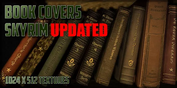 Book Covers Skyrim Updated モデル・テクスチャ - Skyrim Special Edition Mod ...
