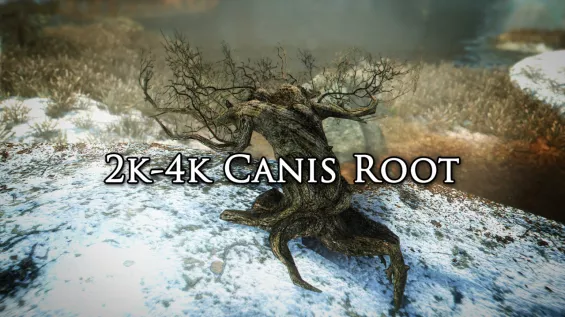 Canis Root 2k-4k Textures Redone モデル・テクスチャ - Skyrim Special Edition Mod ...